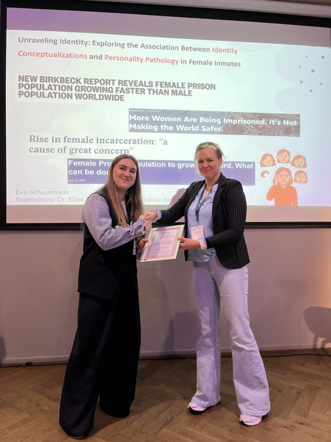 Excellence in Forensic Psychology: Eva Schuurmans Wins SPS-NIP Thesis ...